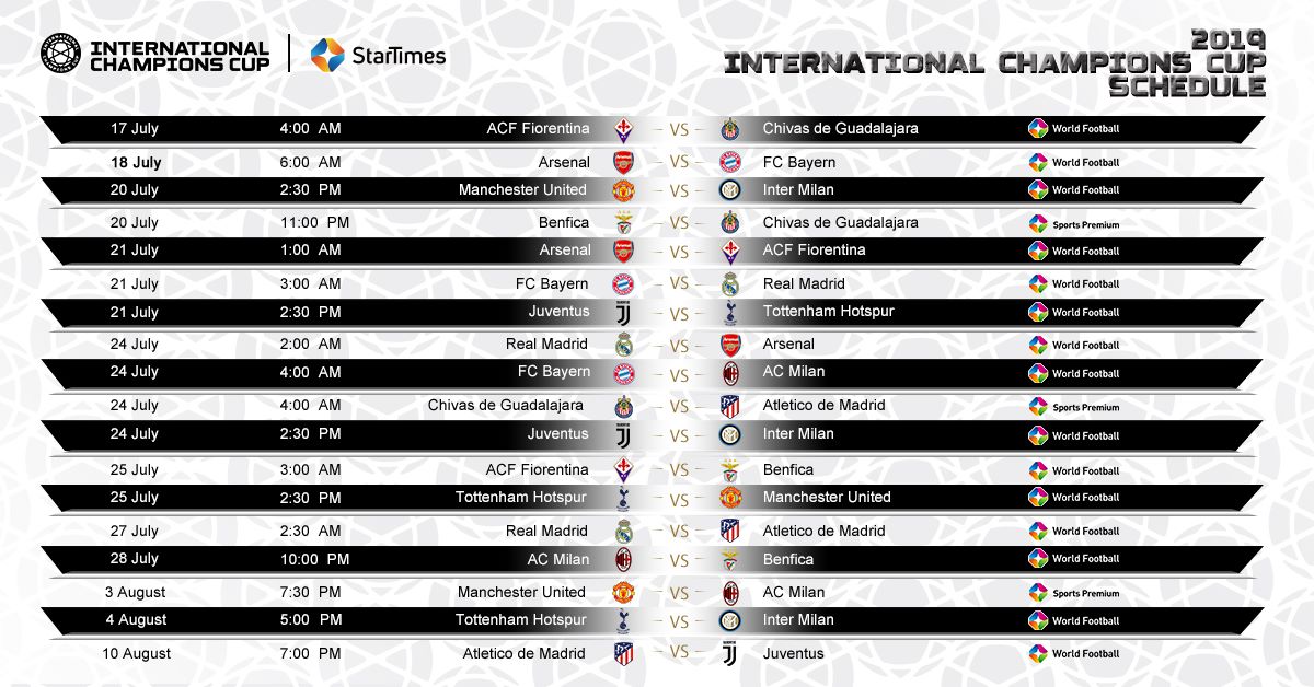 Live Football Tv Fixtures Dates For Soccer Footy Sports