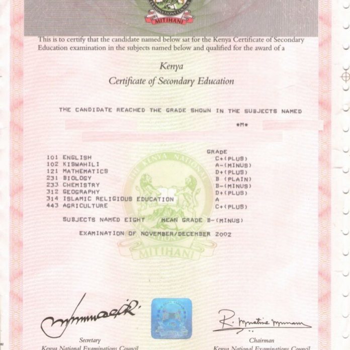 How To Replace Lost KCSE KCPE Certificate Easy Procedure Newsblaze 
