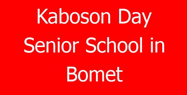 Kaboson Day Senior School in Bomet - Newsblaze.co.ke