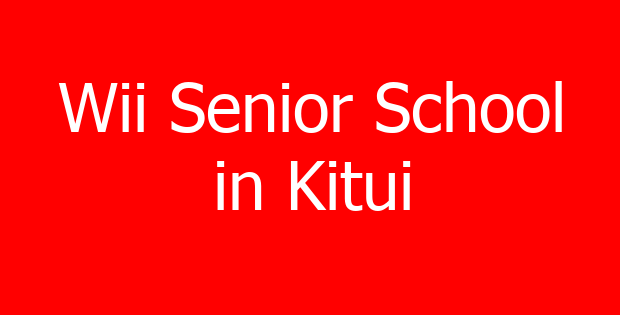 Wii Senior School Archives - Newsblaze.co.ke